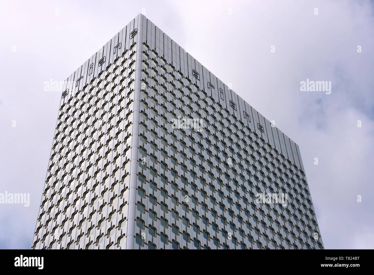 PARIS - AUGUST 19: Tour Ariane skyscraper on August 19, 2008 in Paris ...