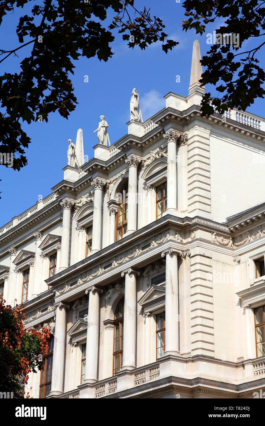 Vienna, Austria - University building. The Old Town is a UNESCO World ...