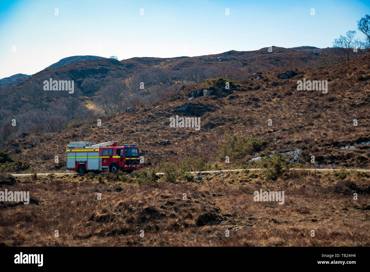 Scottish fire and rescue on call hi-res stock photography and images ...