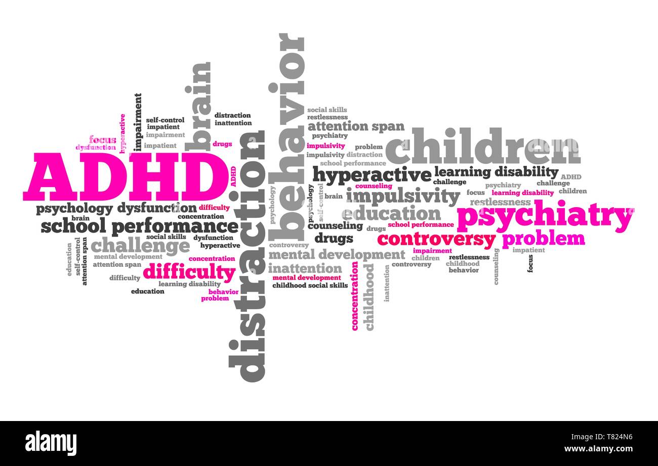 ADHD - Attention deficit hyperactivity disorder. Education problem ...