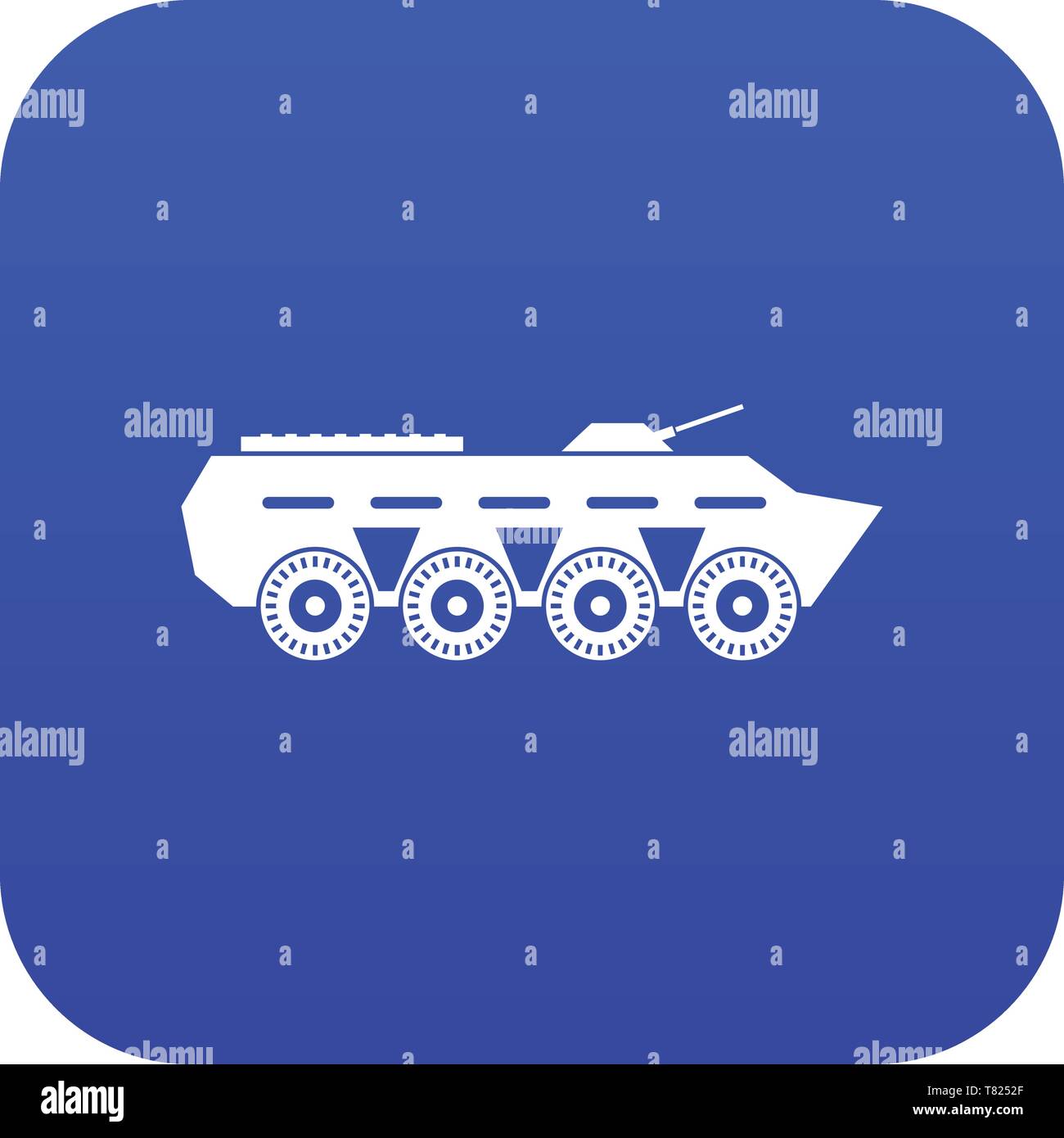 Army battle tank icon digital blue Stock Vector Image & Art - Alamy