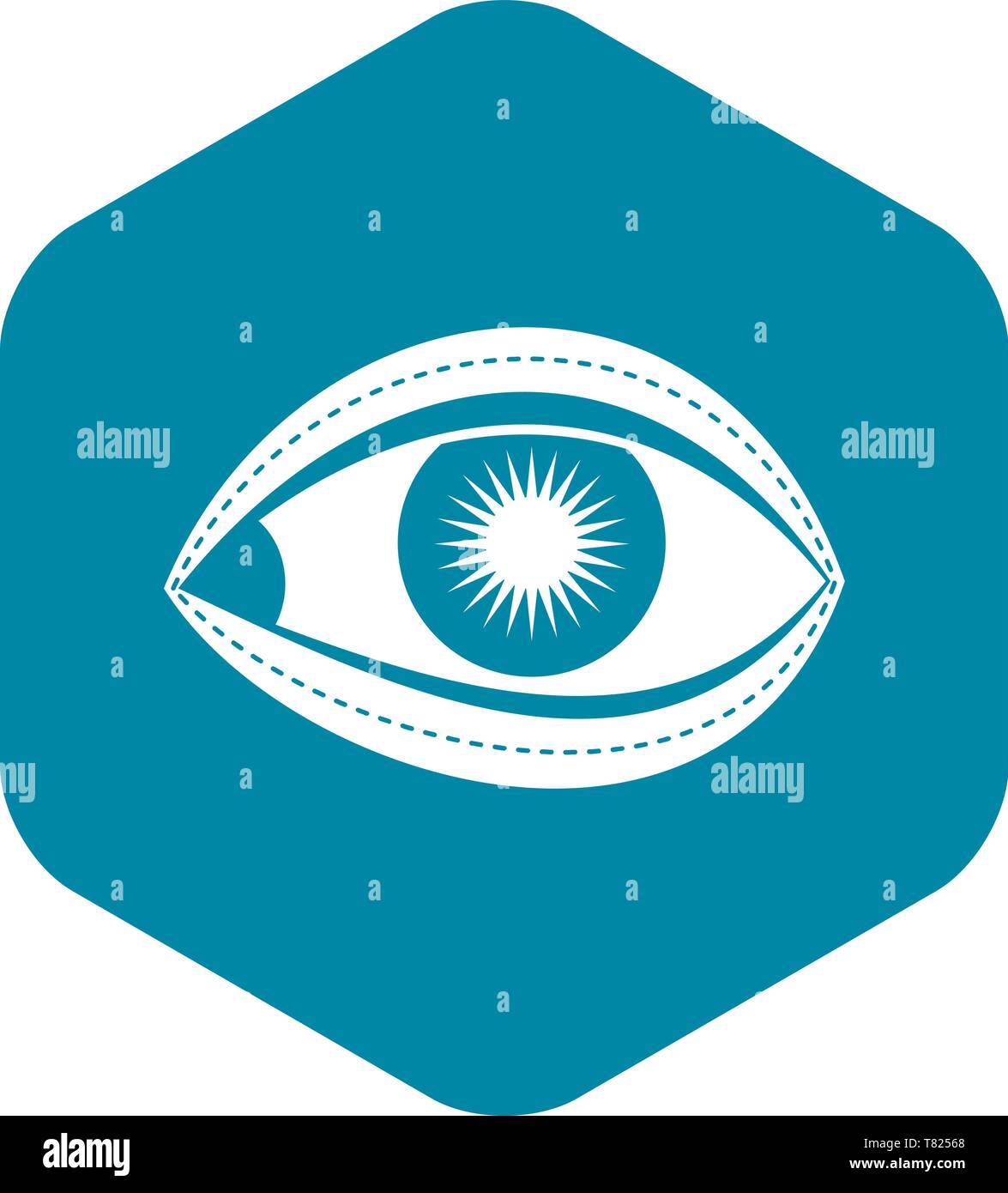 Double eyelid surgery Stock Vector Images - Alamy