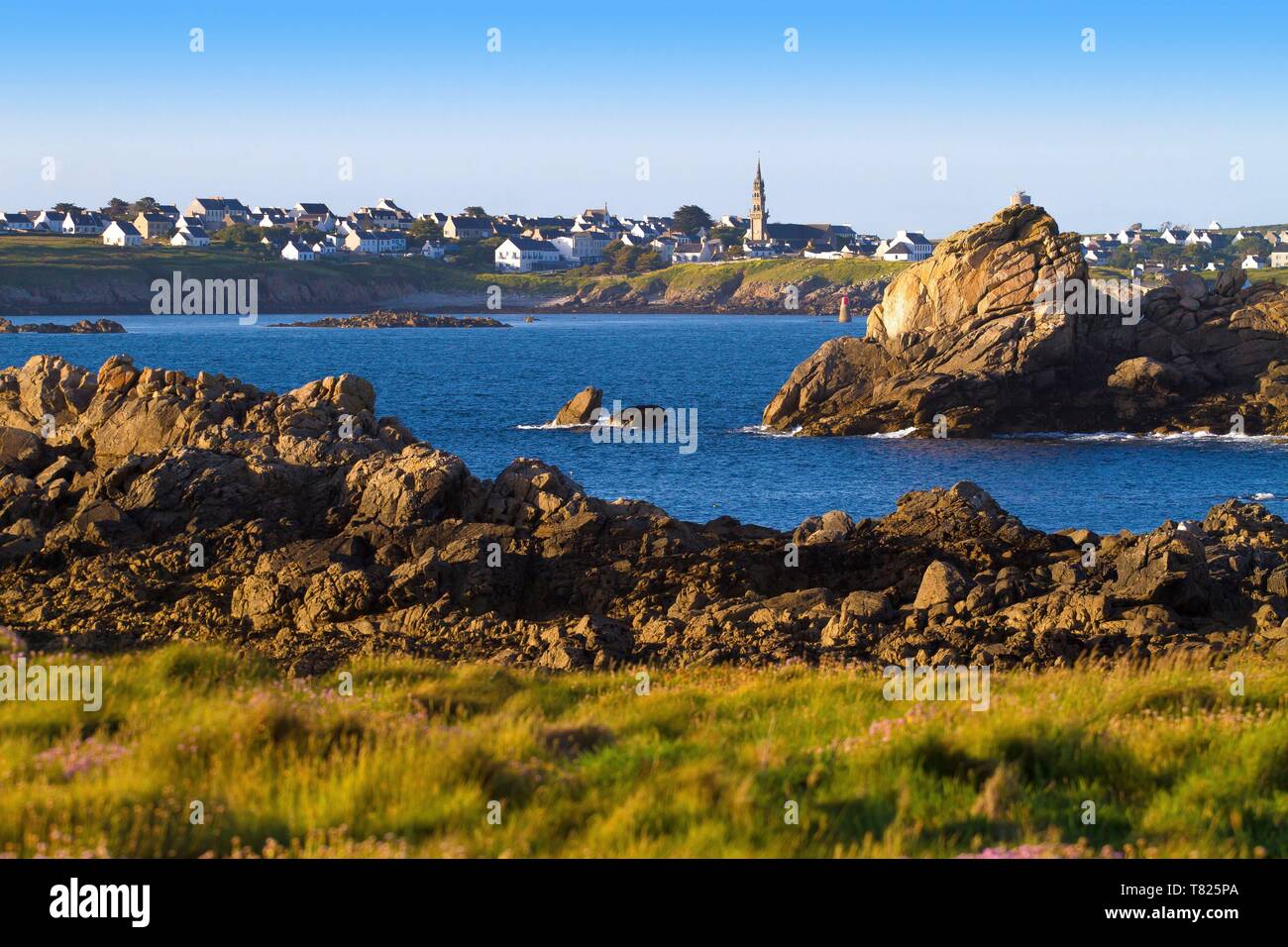 France, Finistere, Ponant Islands, The Regional Natural Park of ...