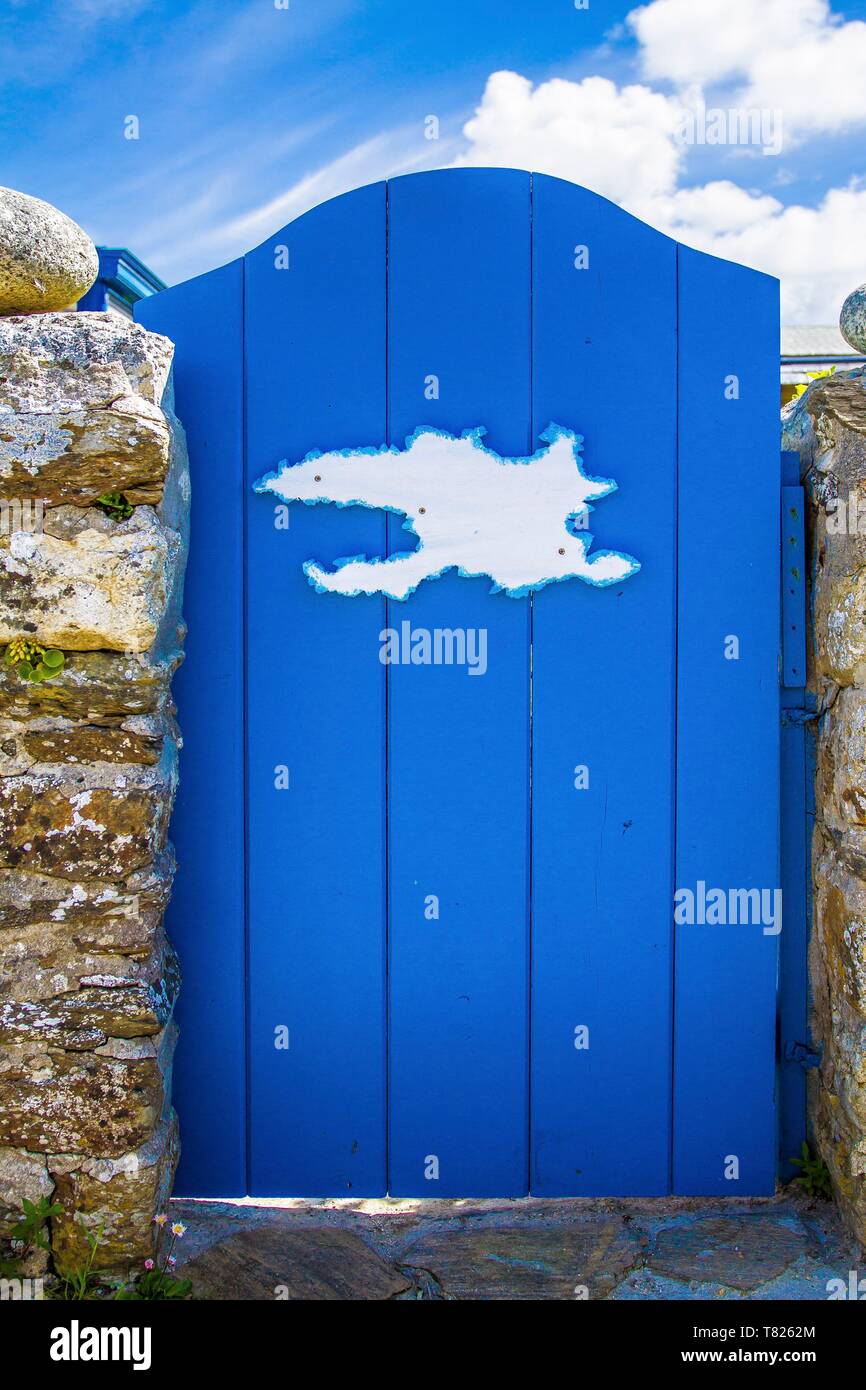 France, Finistere, Ponant Islands, The Regional Natural Park of ...