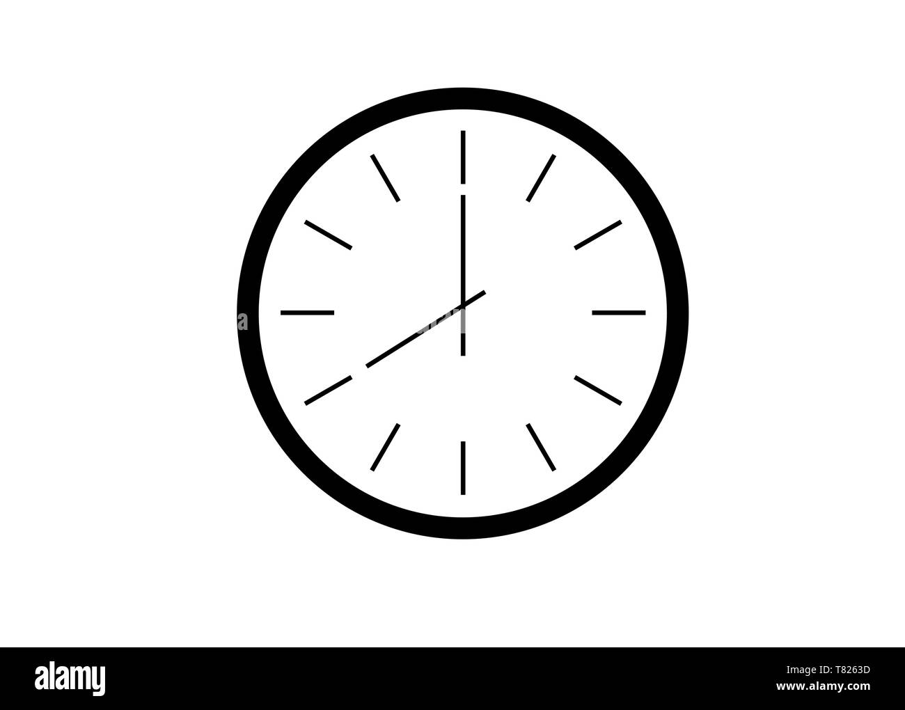 10 ten past ten clock Stock Vector Images - Alamy