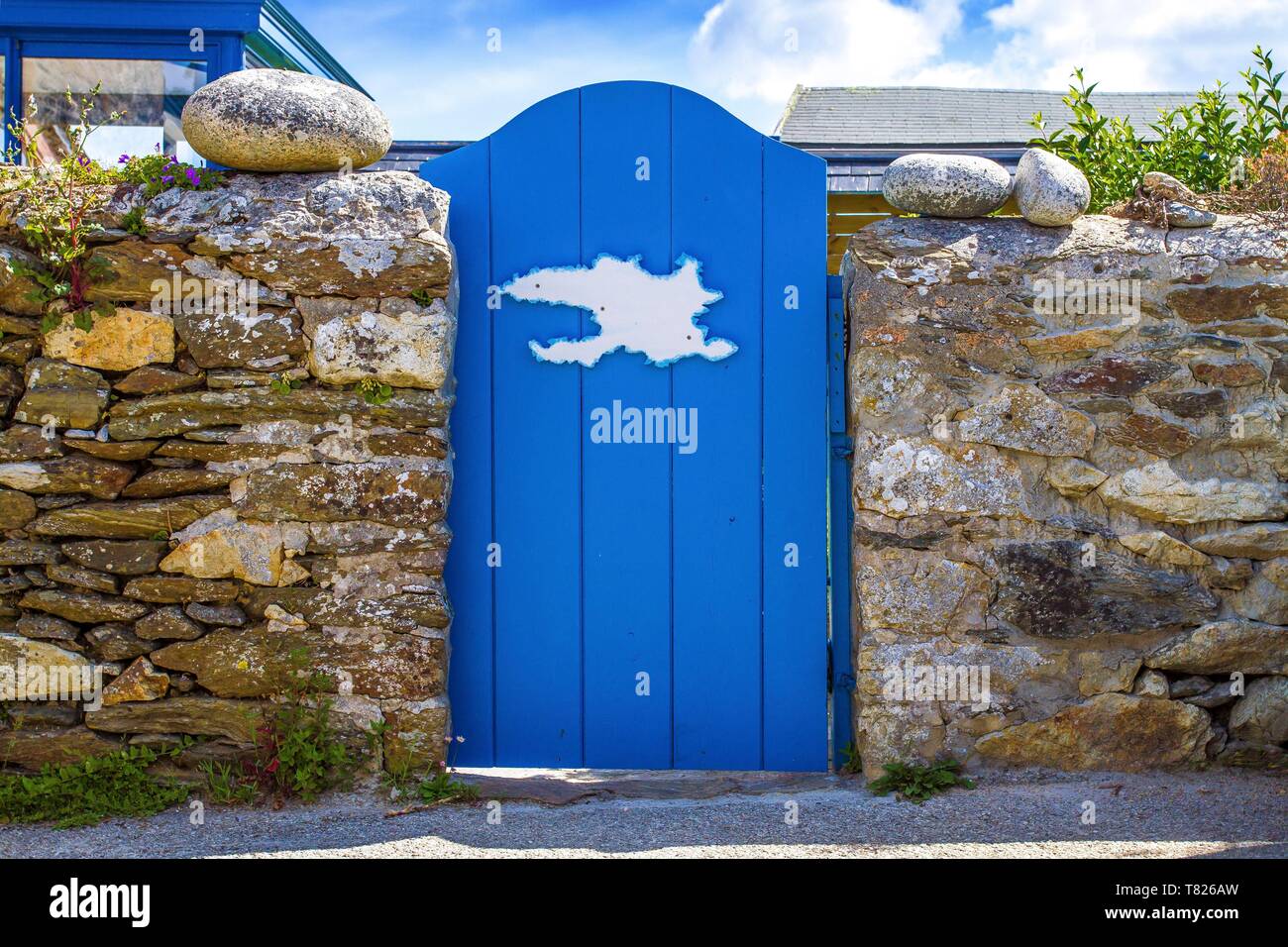 France, Finistere, Ponant Islands, The Regional Natural Park of ...