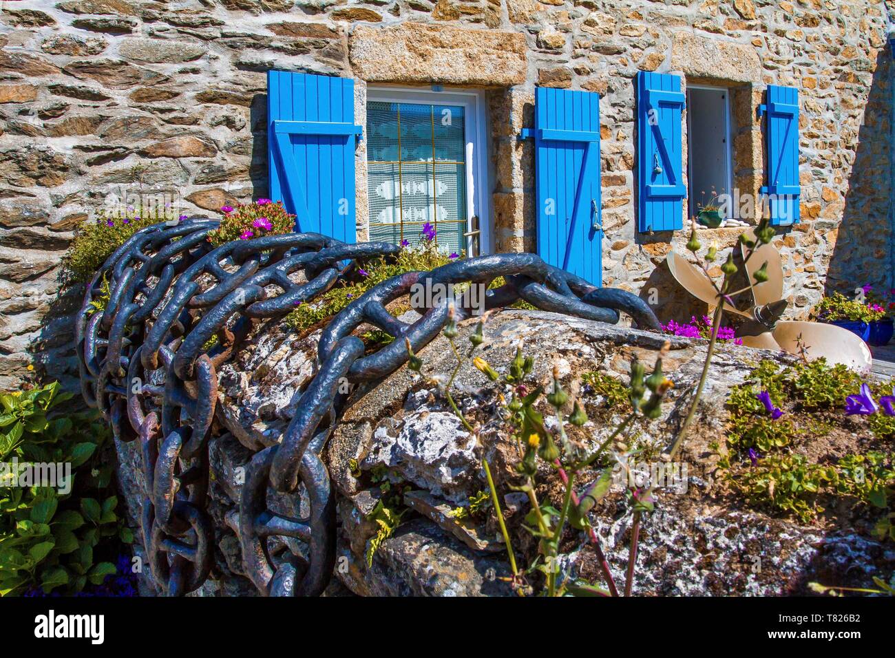 France, Finistere, Ponant Islands, The Regional Natural Park of ...