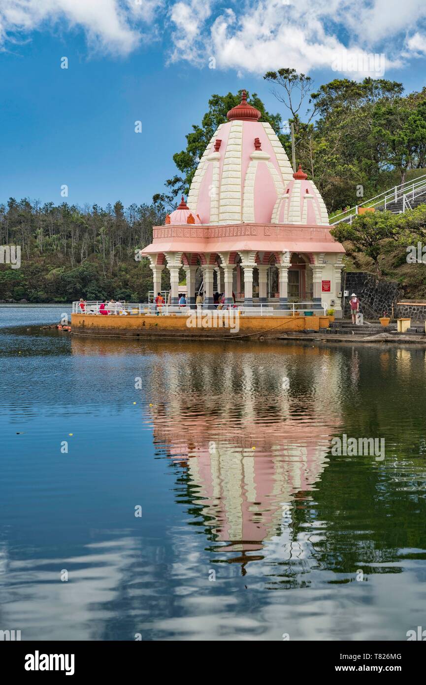 Mauritius, Savanne disctrict, Grand Bassin, crater lake, sacred place ...