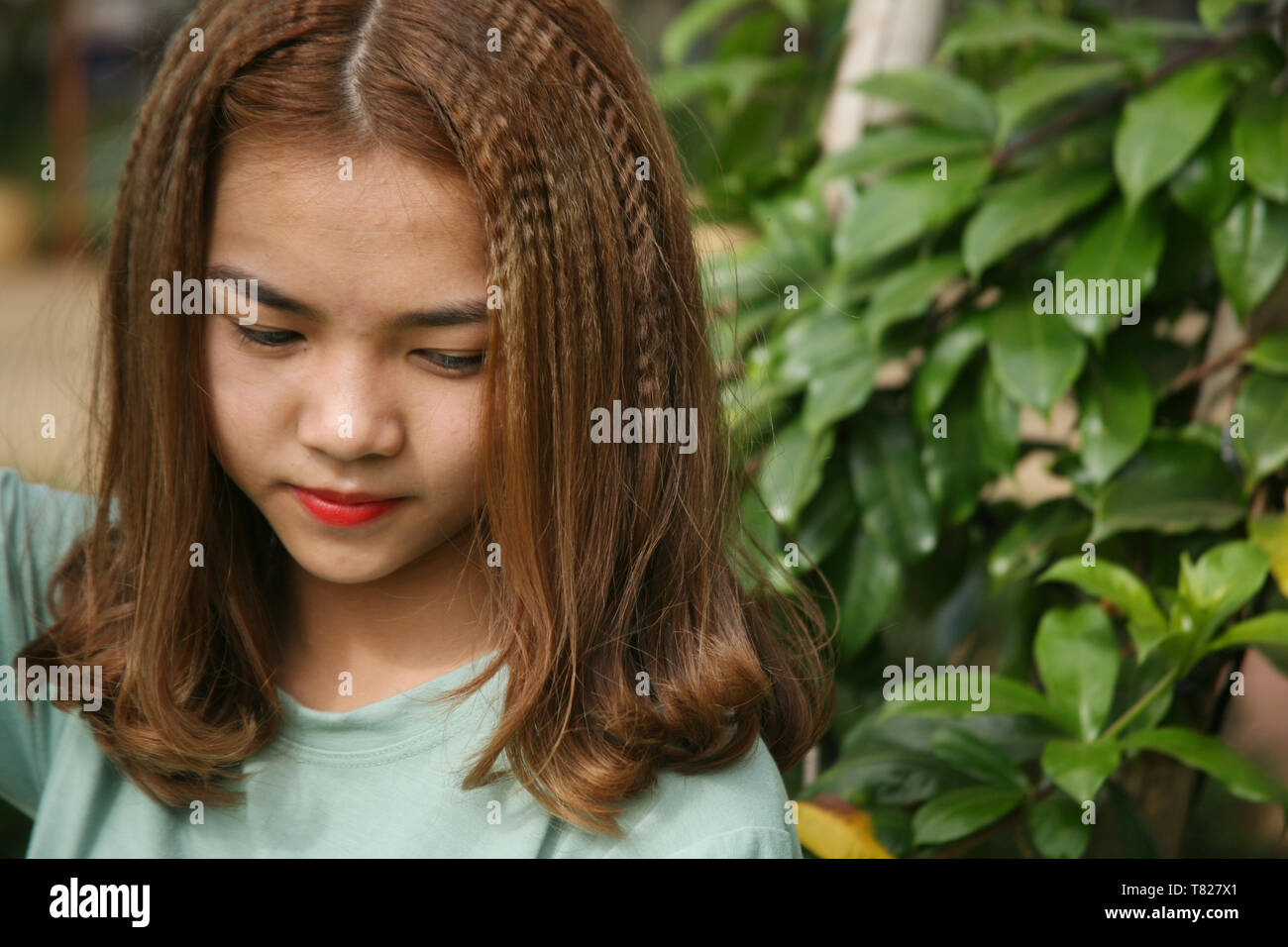 Close up photos of people hi-res stock photography and images - Alamy