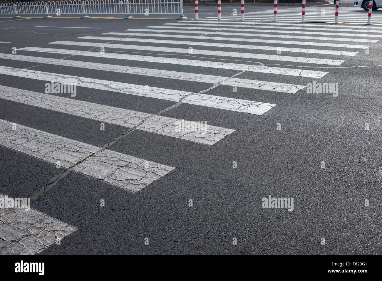 Crosswalk pavement hi-res stock photography and images - Alamy