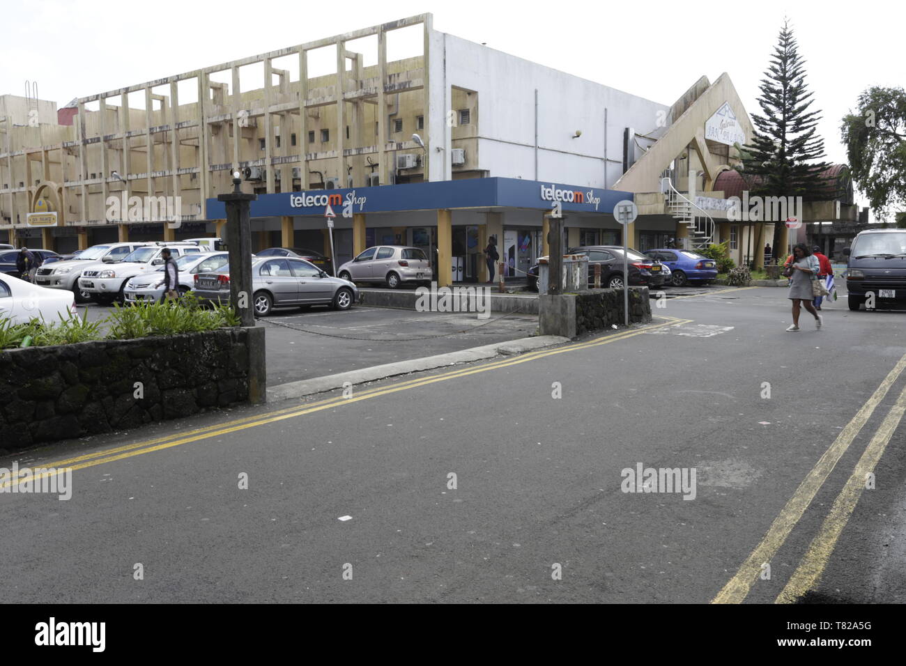 Curepipe, Jan Palach Square Nord,Curepipe Stock Photo - Alamy