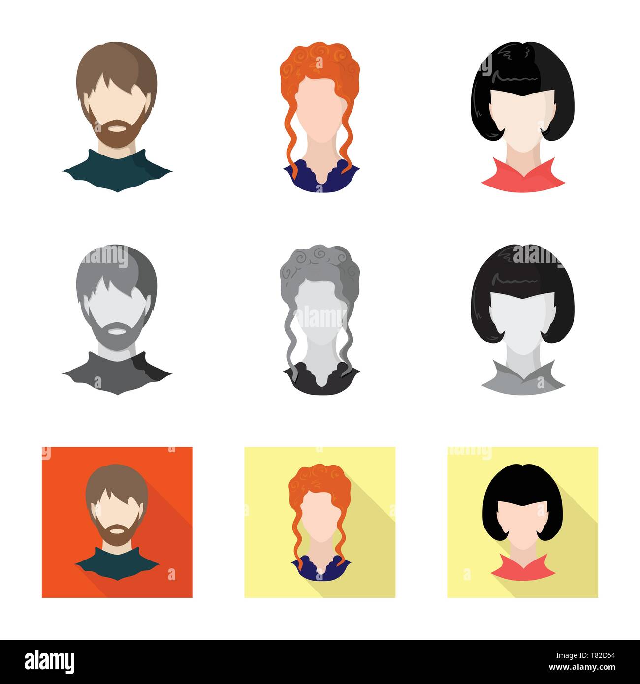 Vector design of professional and photo symbol. Set of professional and ...