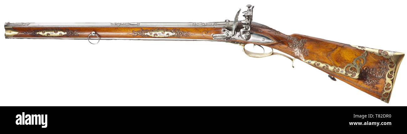 A south german flintlock rifle hi-res stock photography and images - Alamy