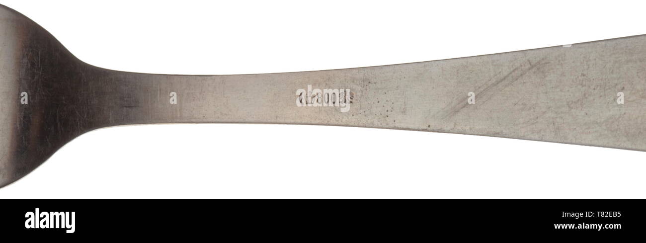 Adolf Hitler - five pieces of cutlery from his personal silverware ...