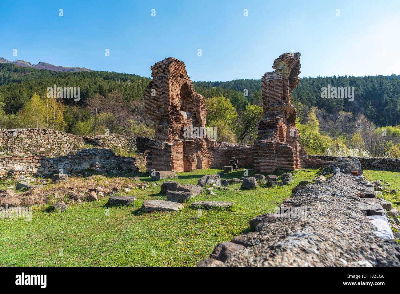 The St. Ilia Monastery is a ruins of a fortified Monastery complex with ...