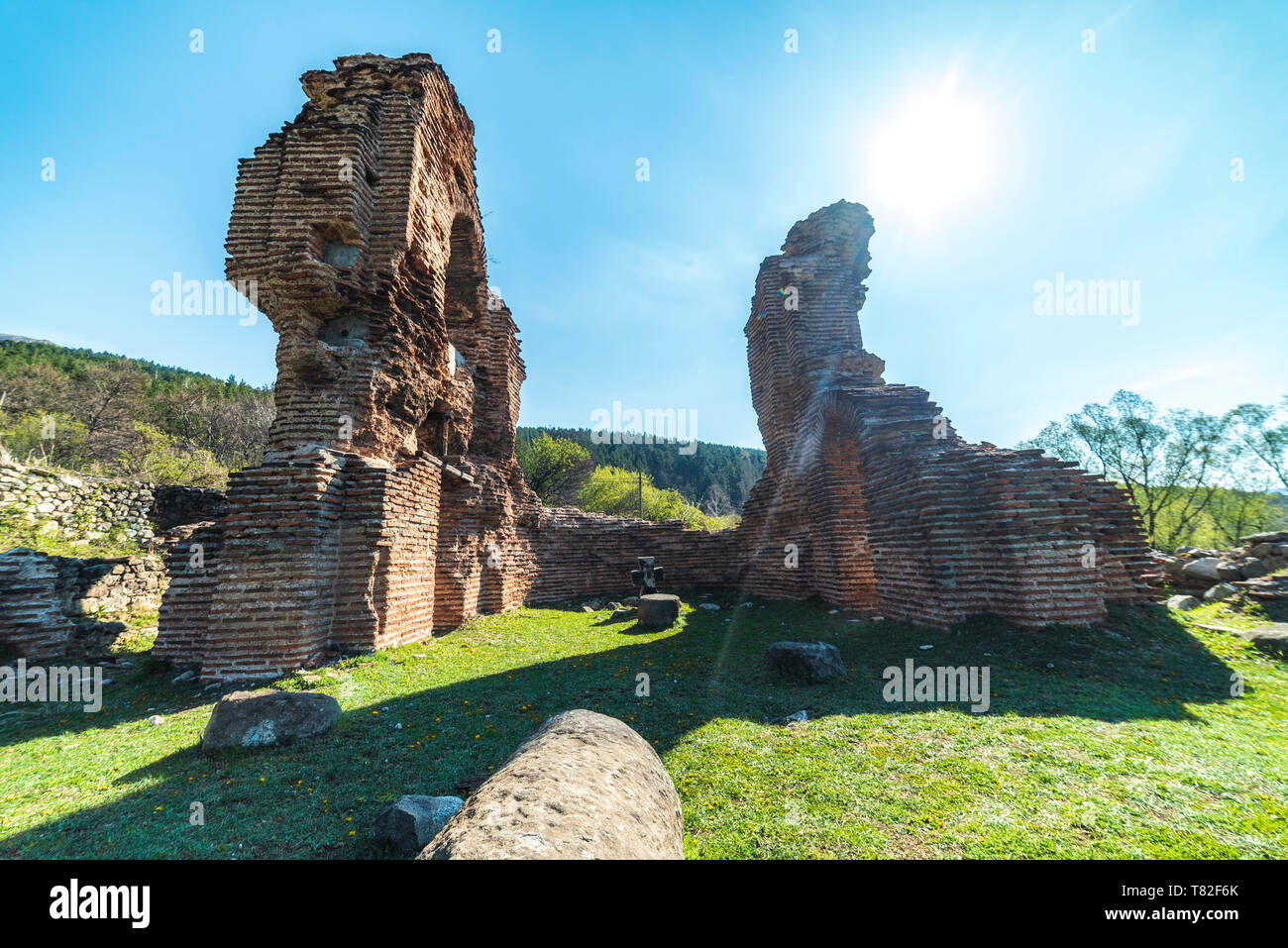 The St. Ilia Monastery is a ruins of a fortified Monastery complex with ...