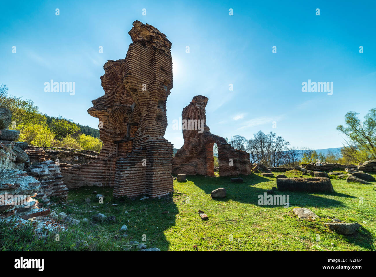 The St. Ilia Monastery is a ruins of a fortified Monastery complex with ...