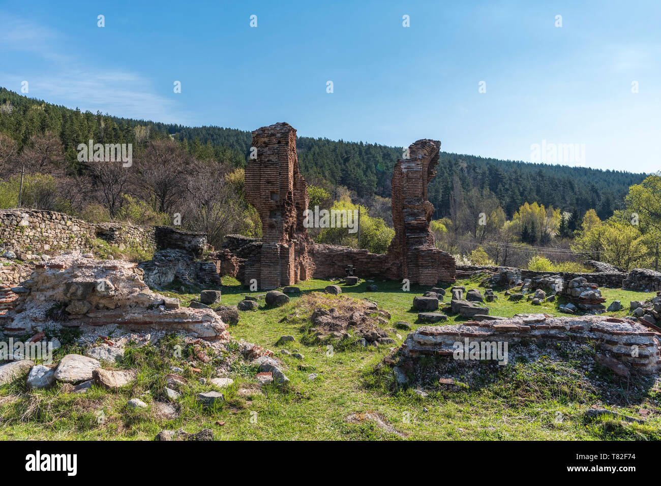 The St. Ilia Monastery is a ruins of a fortified Monastery complex with ...