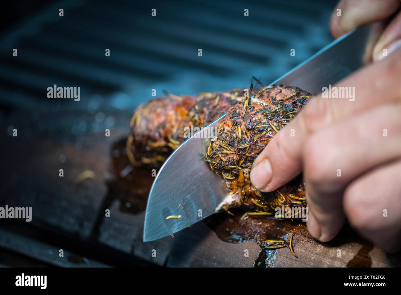 Barbeque grill chef hi-res stock photography and images - Alamy