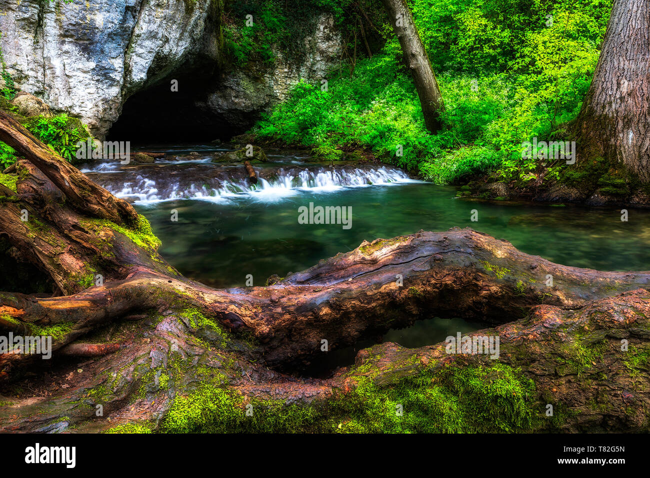 Waterfall krushuna near lovech hi-res stock photography and images - Alamy