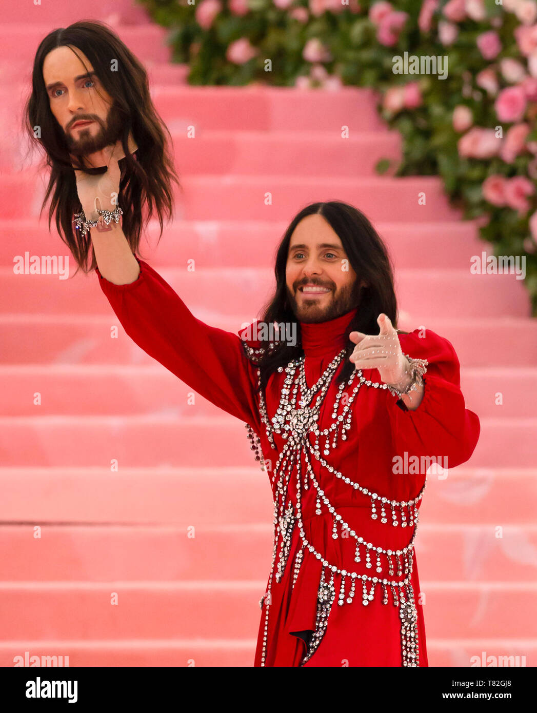 New York, NY - May 06, 2019: Jared Leto arrives for the 2019 Met Gala ...