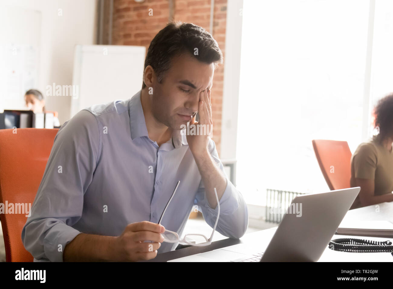 Massage dizziness hi-res stock photography and images - Alamy