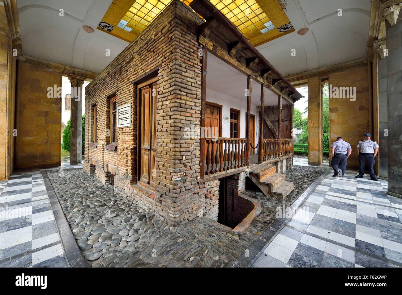 Georgia, Shida Kartli, Gori, hometown of Joseph Stalin, the birthplace ...