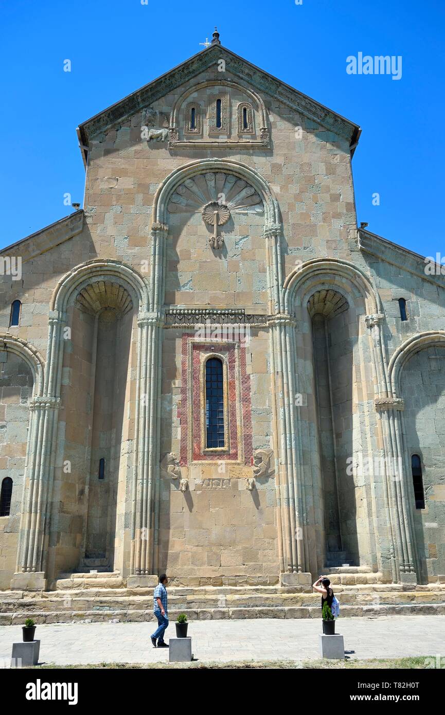 Georgia, Mtskheta Mtianeti region, Mtskheta, Svetitskhoveli cathedral ...