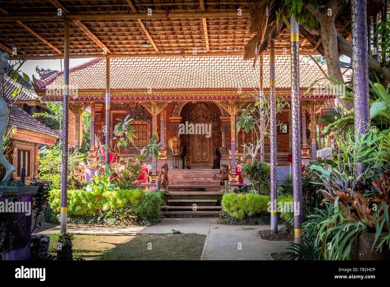 Indonesia, Bali, Ubud, Royal palace Stock Photo - Alamy