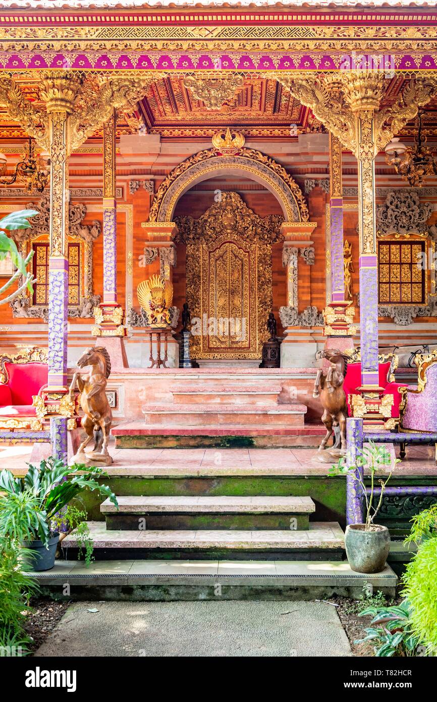 Indonesia, Bali, Ubud, Royal palace Stock Photo - Alamy