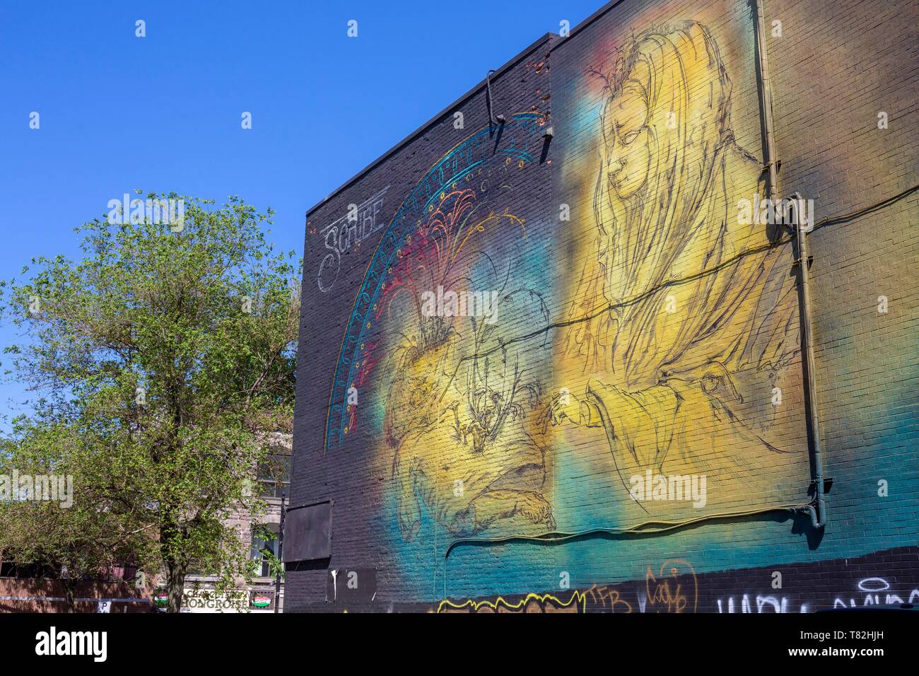 Canadian painting hi-res stock photography and images - Alamy