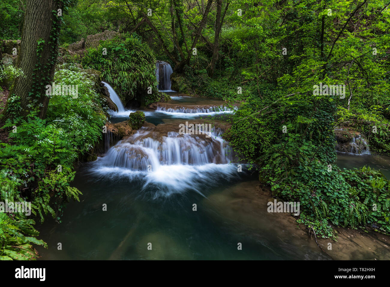 Krushuna waterfalls are a series of waterfalls in northern Bulgaria ...