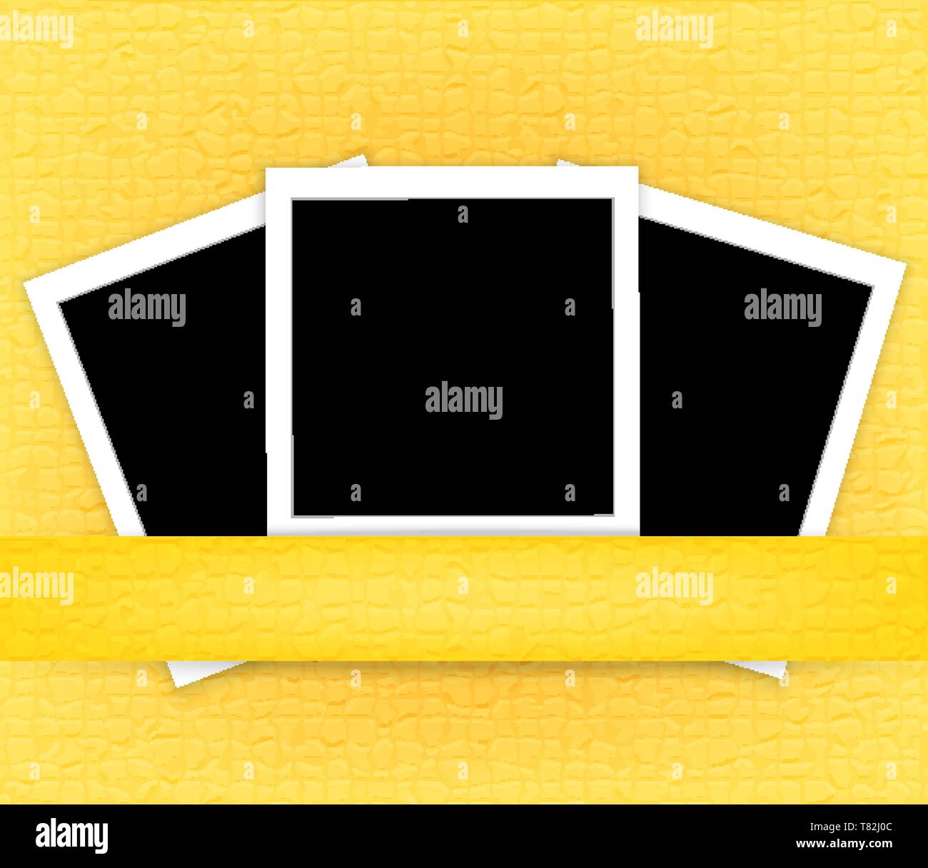 Photo frames paper retro Stock Vector Images - Alamy