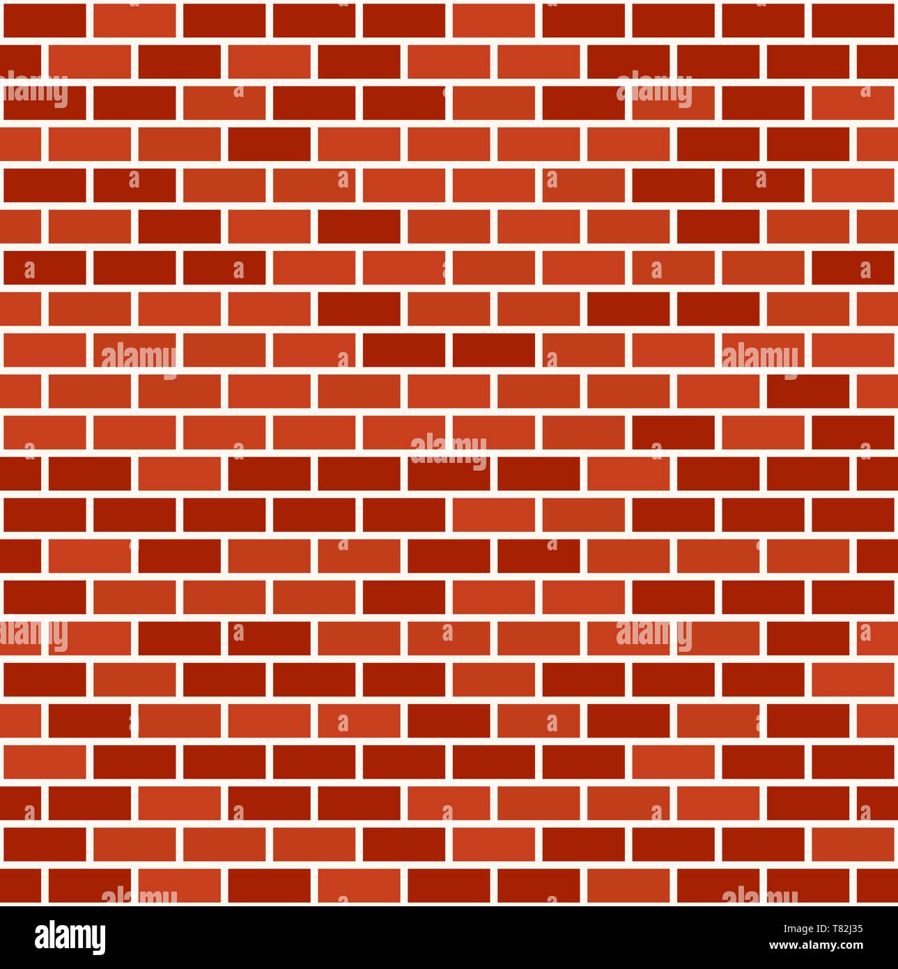 Brick wall seamless pattern background vector Stock Vector Image & Art ...