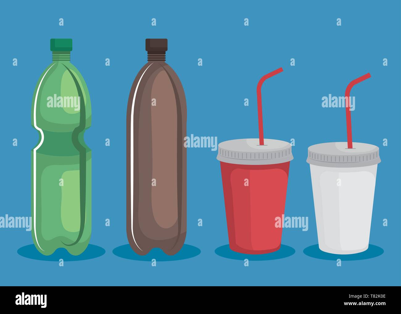 Reusable cups Stock Vector Images - Alamy