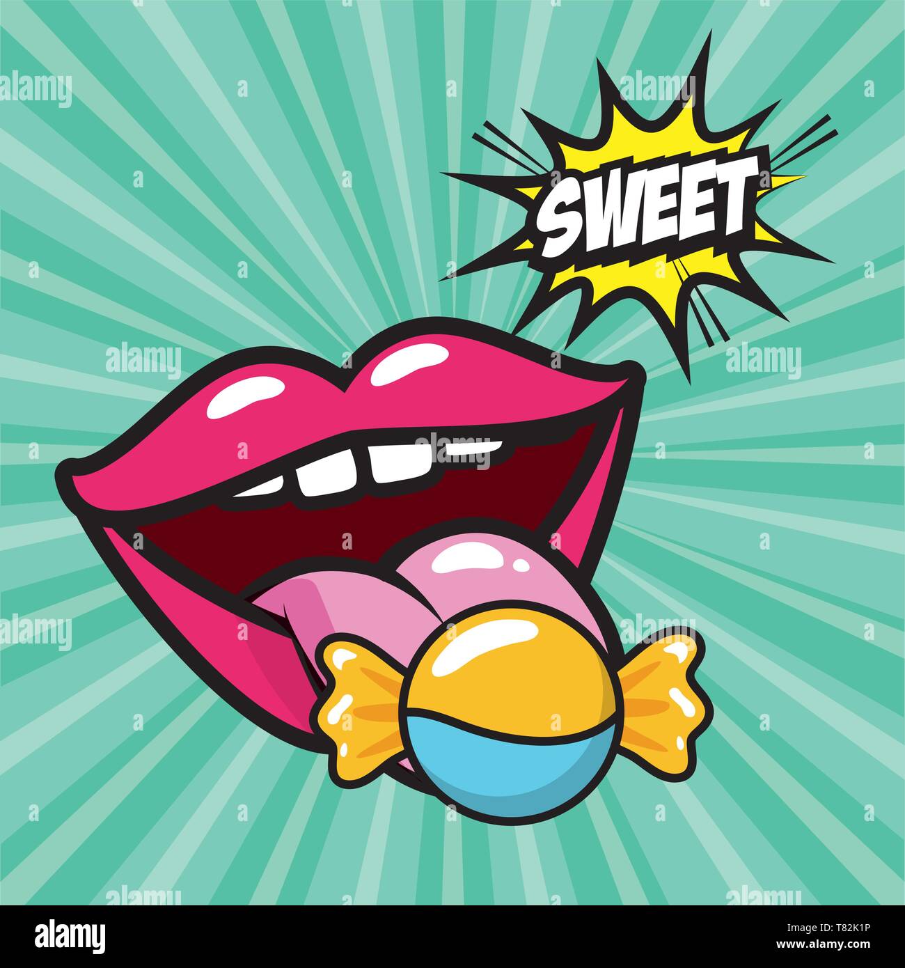 pop art elements Stock Vector Image & Art - Alamy