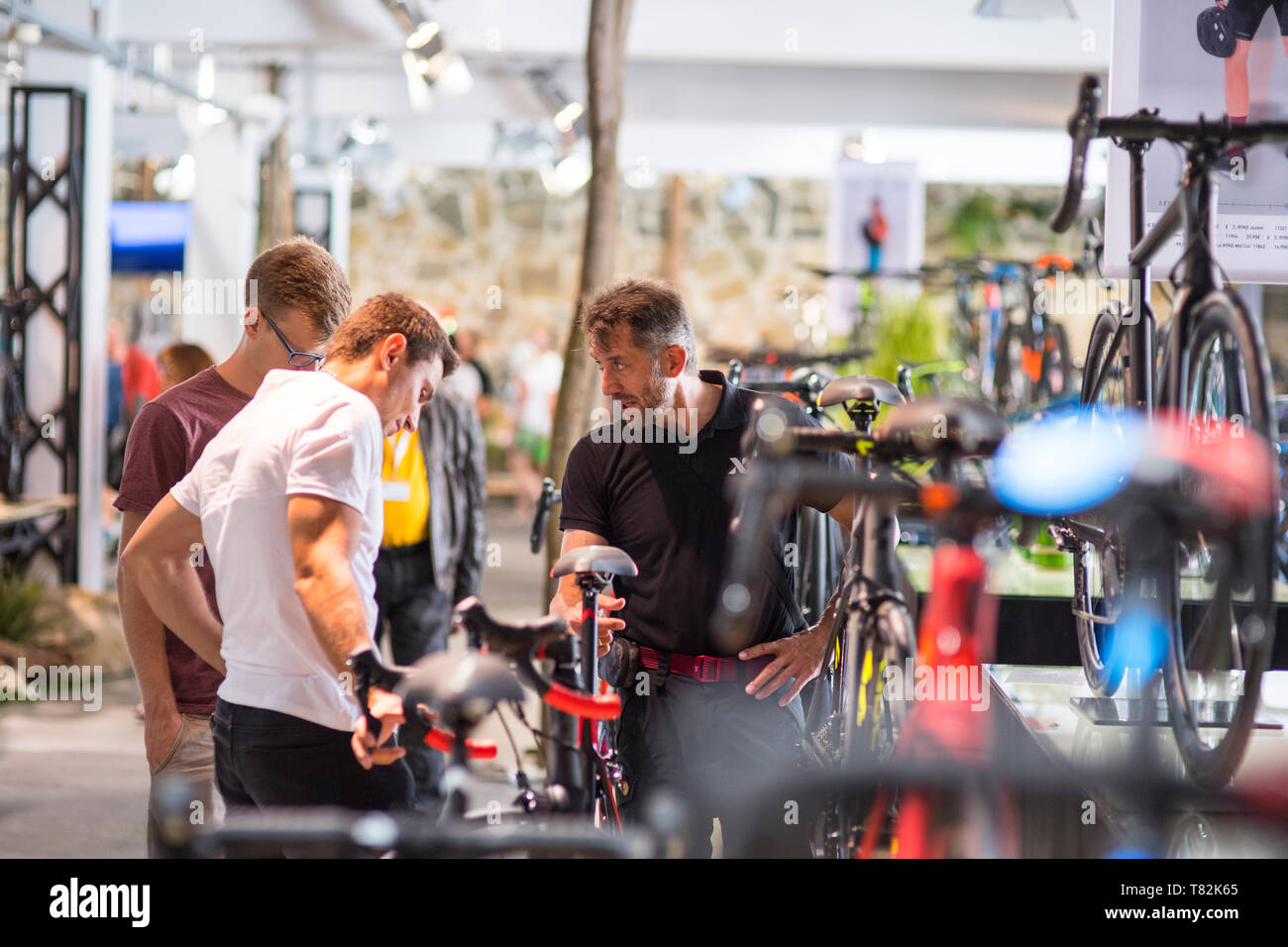 Open day at the german bicycle production company CUBE Stock Photo - Alamy