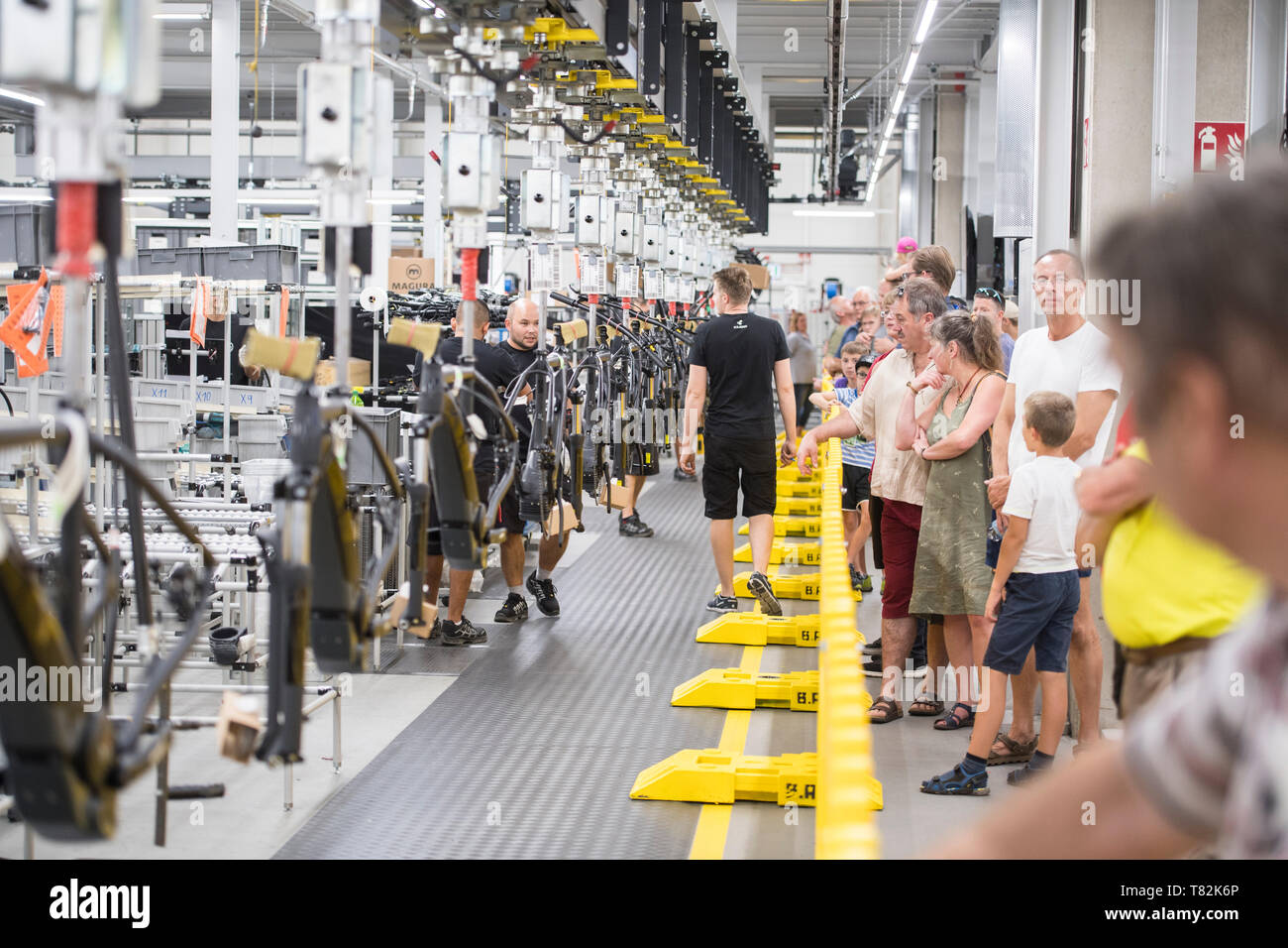 Open day at the german bicycle production company CUBE Stock Photo - Alamy