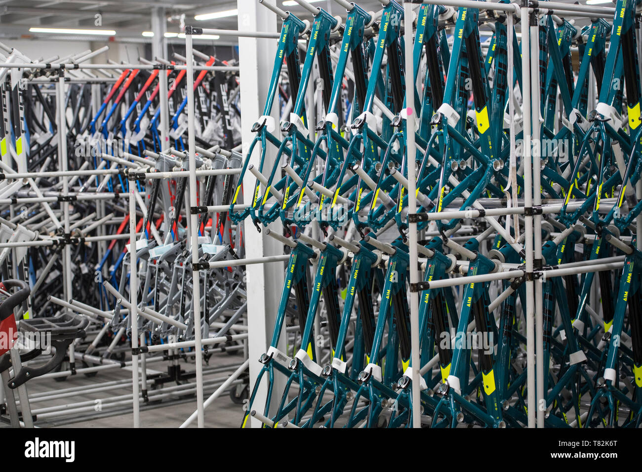 Open day at the german bicycle production company CUBE Stock Photo - Alamy