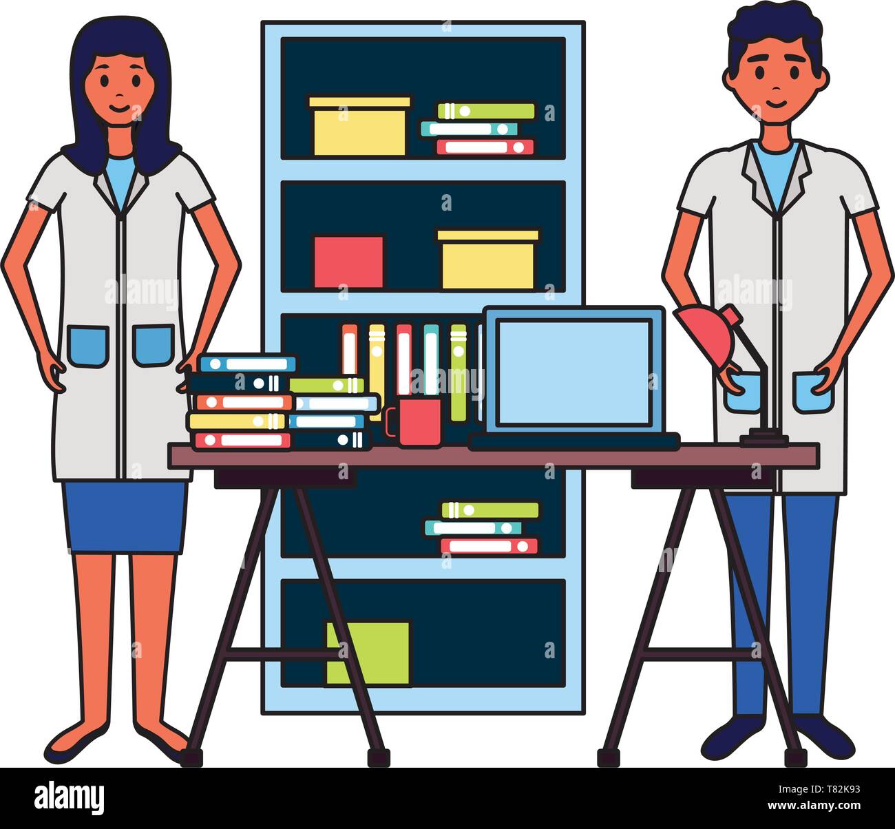 Doctors treatment table Stock Vector Images - Alamy