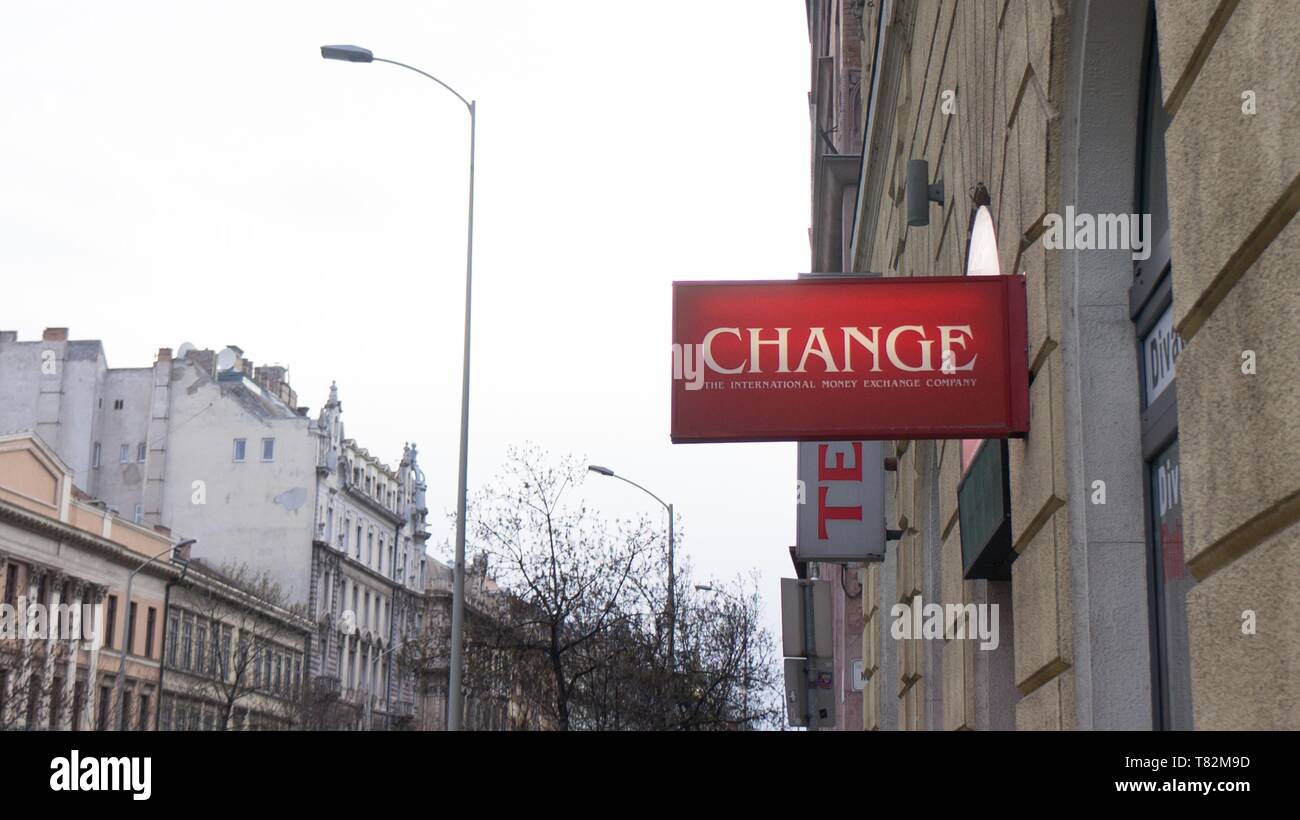 Money changer's office hi-res stock photography and images - Alamy