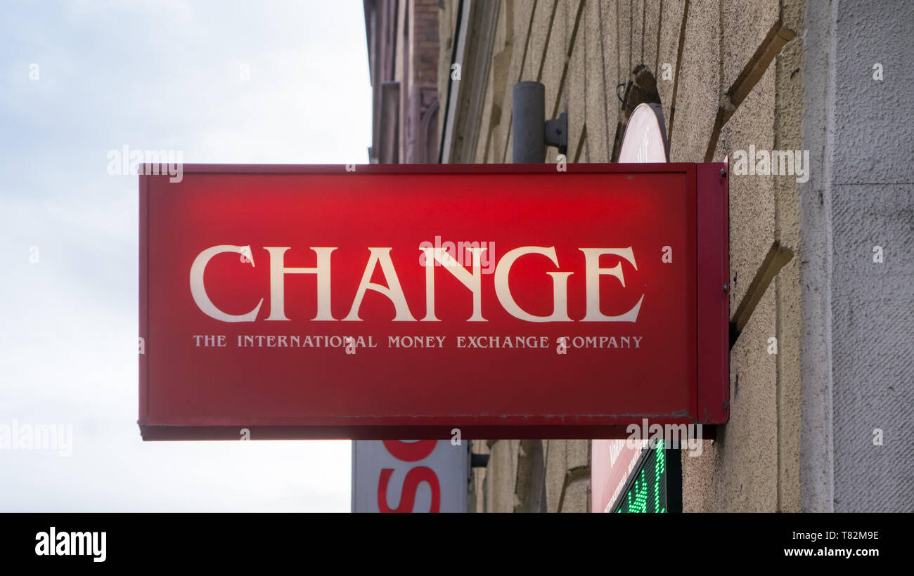 Currency Exchange Counter High Resolution Stock Photography and Images ...