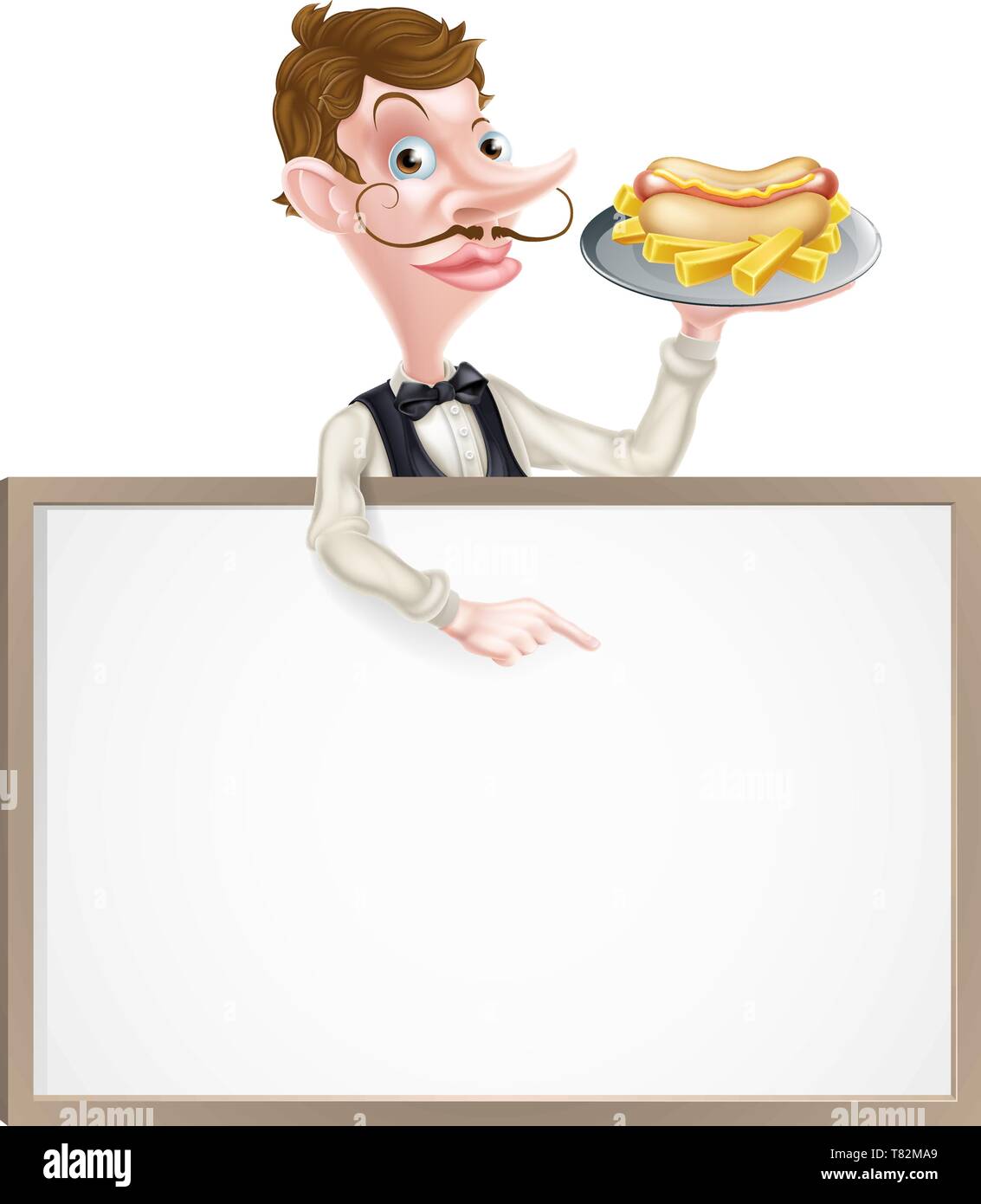 Hotdogs sign Stock Vector Images - Alamy