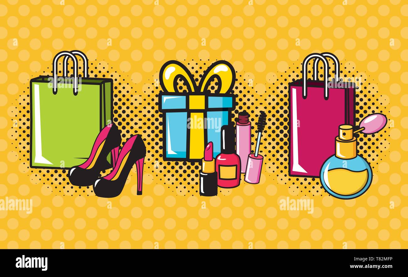 pop art elements Stock Vector Image & Art - Alamy