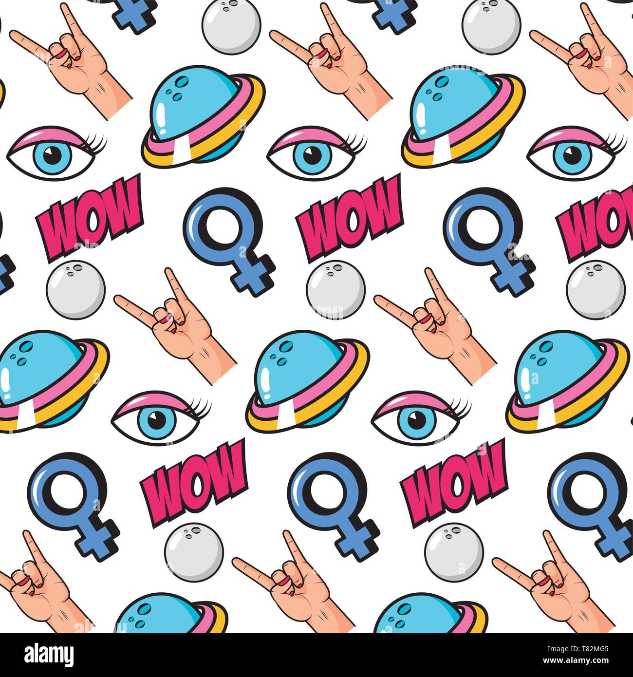 pop art elements Stock Vector Image & Art - Alamy