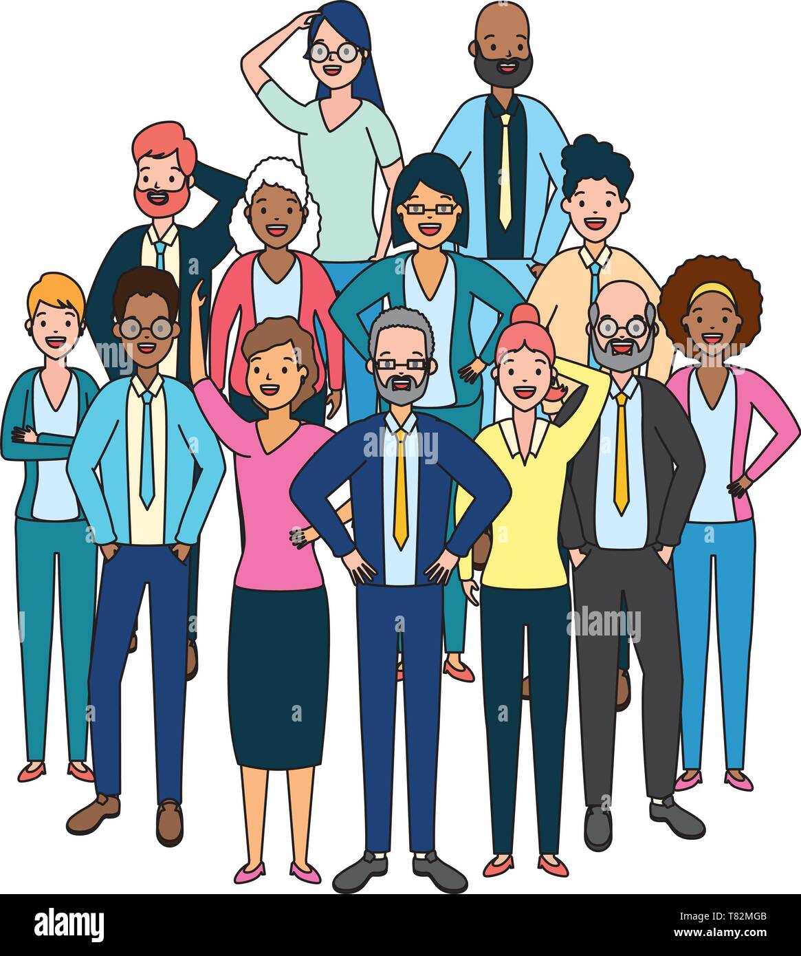 people group diversity Stock Vector Image & Art - Alamy