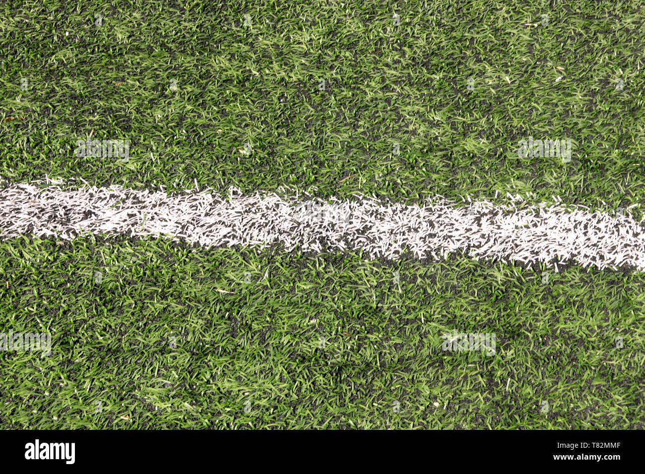 Part of sport soccer stadium and artificial turf football field. Detail ...