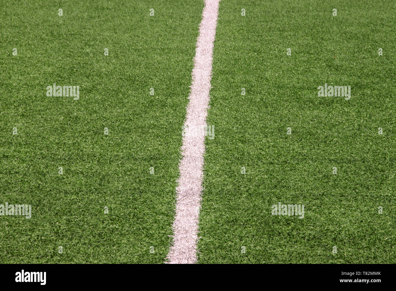 Part of sport soccer stadium and artificial turf football field. Detail ...