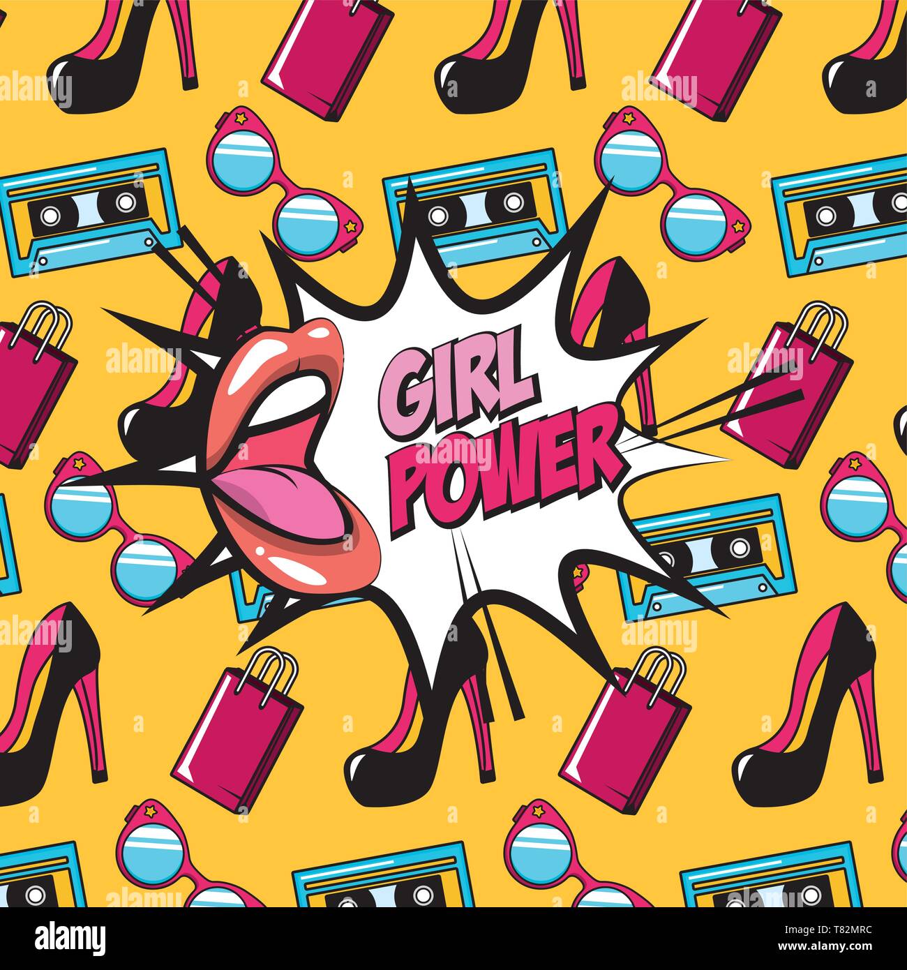 pop art elements Stock Vector Image & Art - Alamy