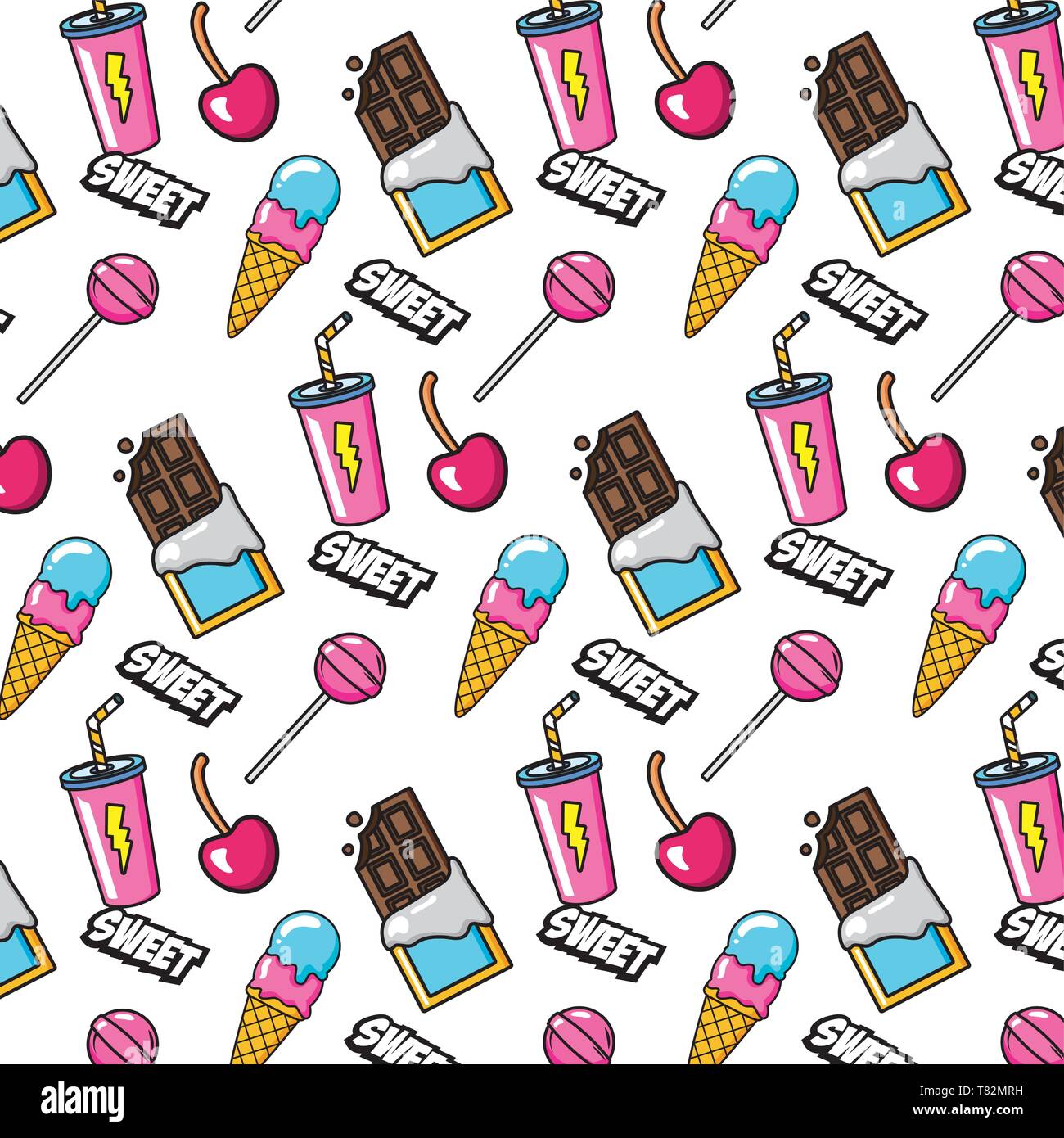 pop art elements Stock Vector Image & Art - Alamy